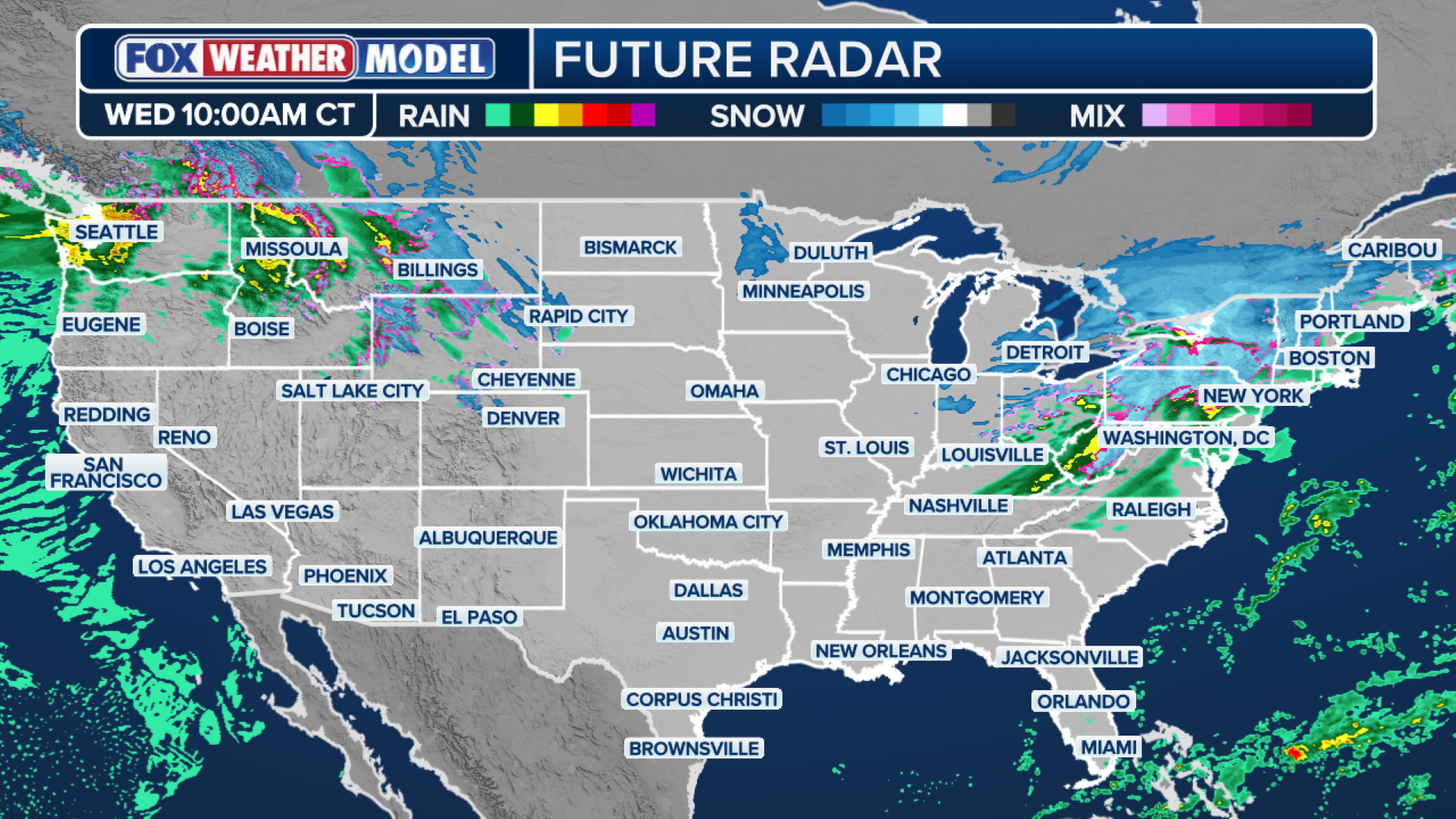 US Severe Thunderstorm Warning map | Fox Weather